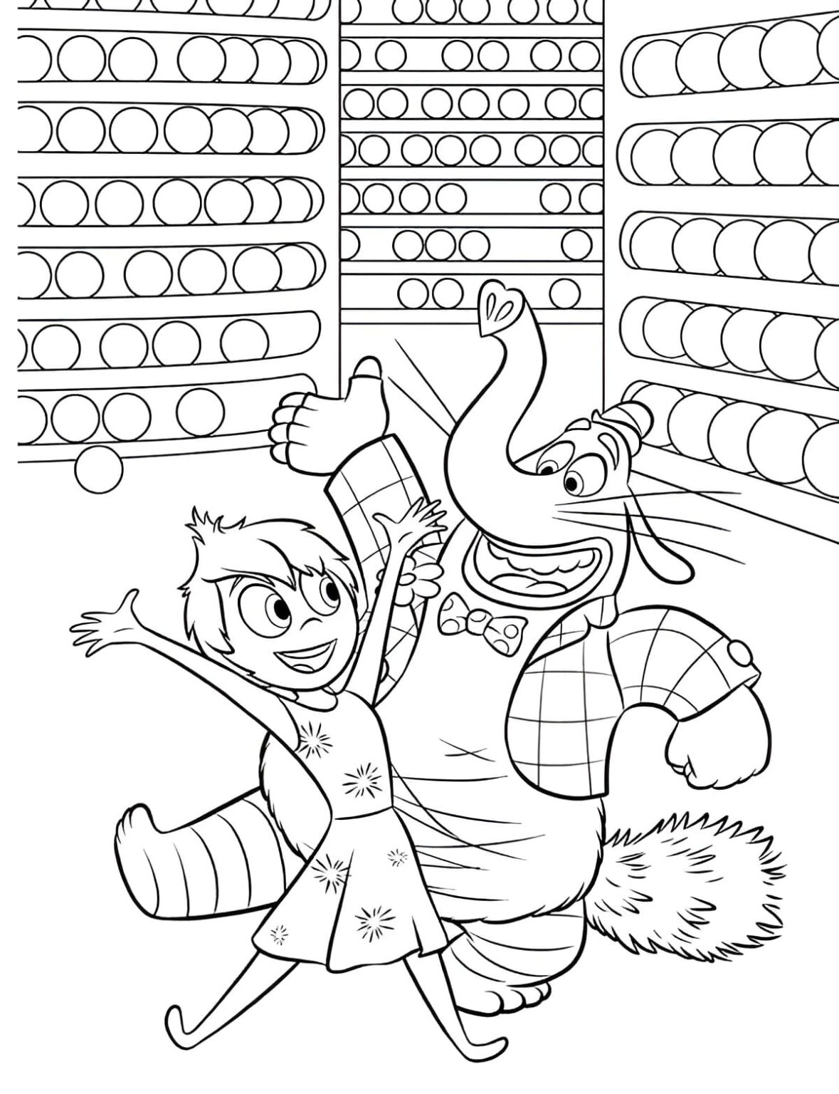 Desenhos de Divertidamente para colorir e imprimir - Mr Desenho