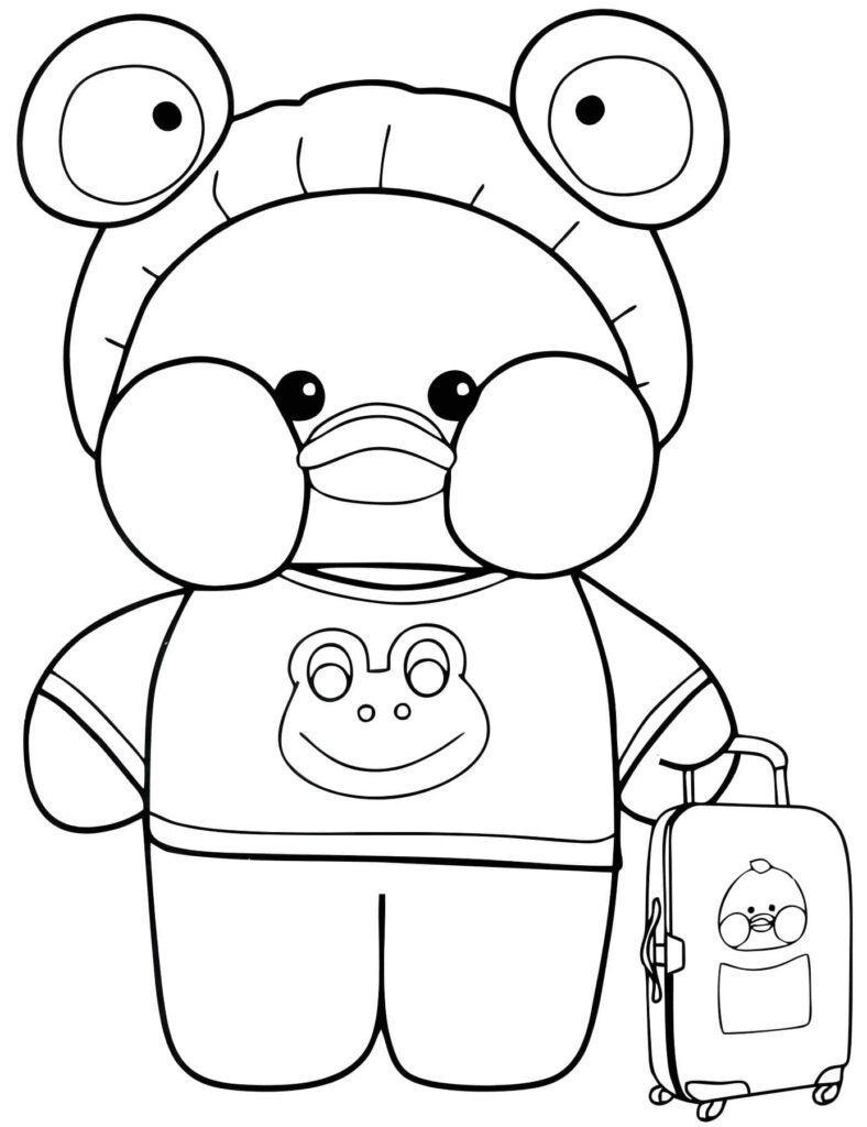 Desenhos do Paper Duck para imprimir e colorir - Mr Desenho