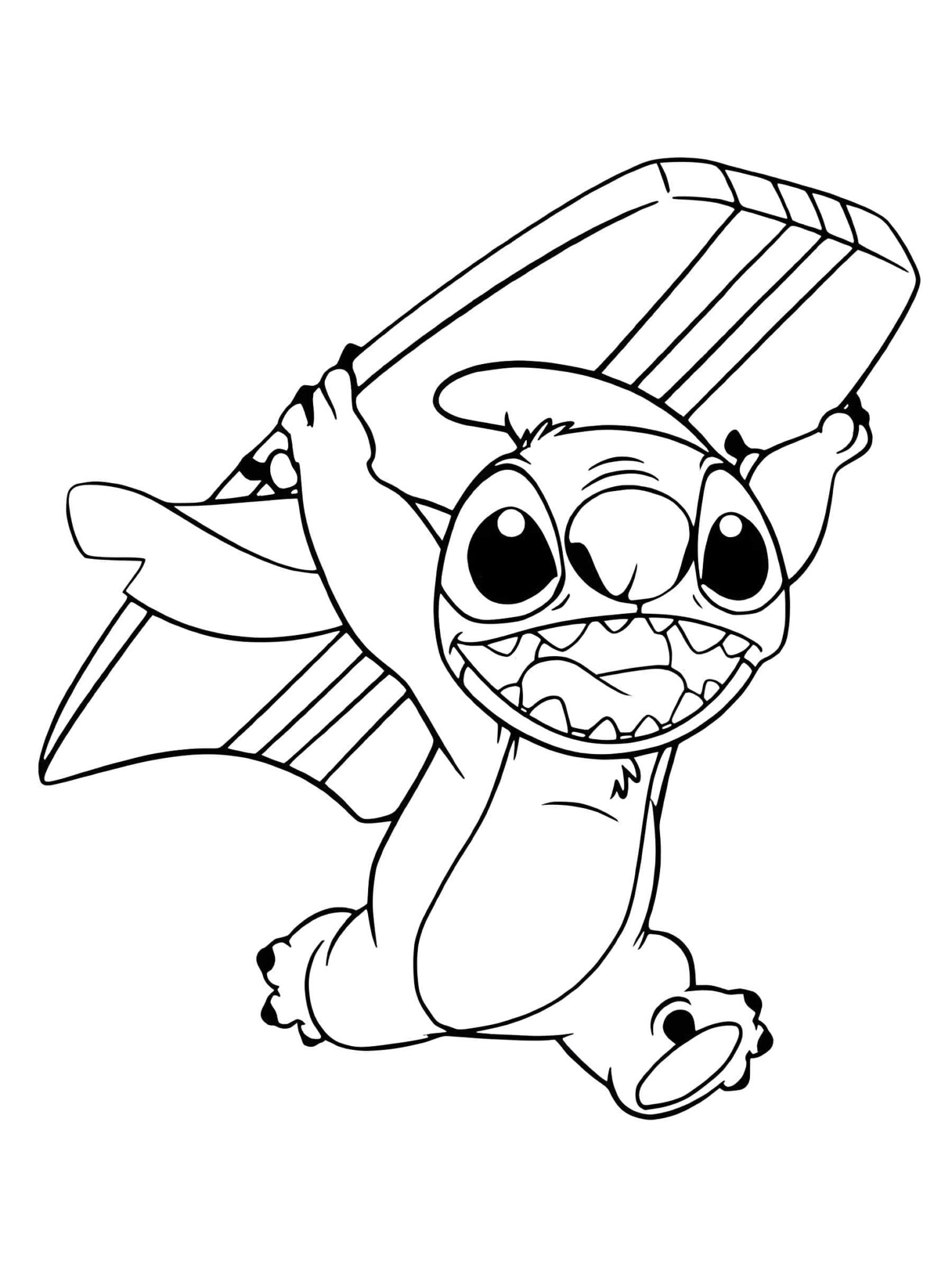 Desenhos de Lilo e Stitch para colorir e imprimir - Mr Desenho