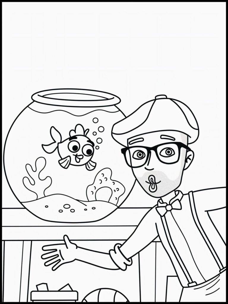 Desenhos de Blippy para imprimir e colorir - Mr Desenho