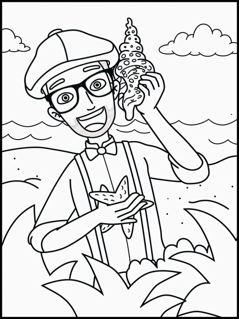 Desenhos de Blippy para imprimir e colorir - Mr Desenho