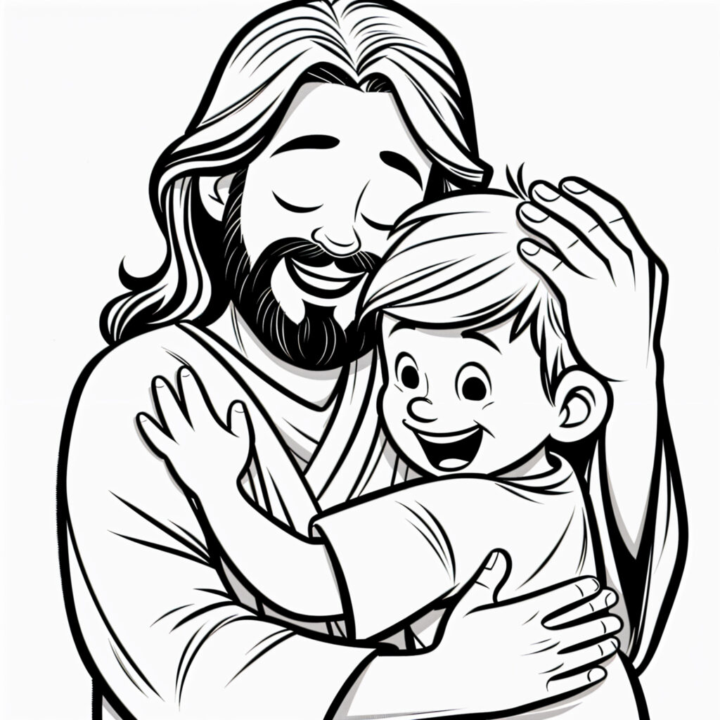 Imagem do jesus carregando a cruz para imprimir - Mr Desenho