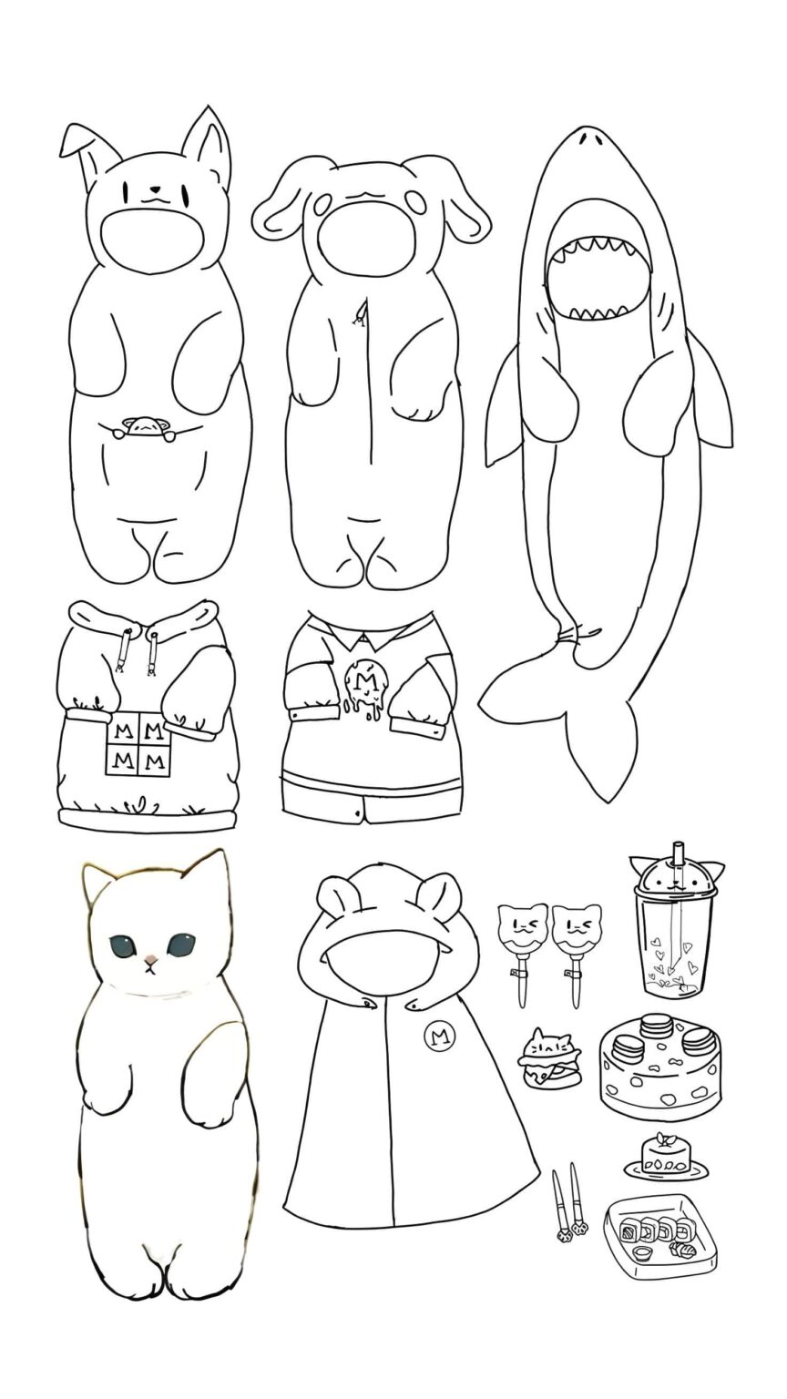 Desenhos do Paper Duck para imprimir e colorir - Mr Desenho